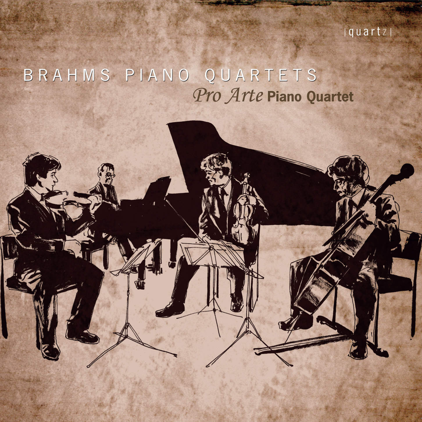 Brahms Piano Quartets | Pro Arte Piano Quartet | Recording | Quartz Music Limited | Sound With ...
