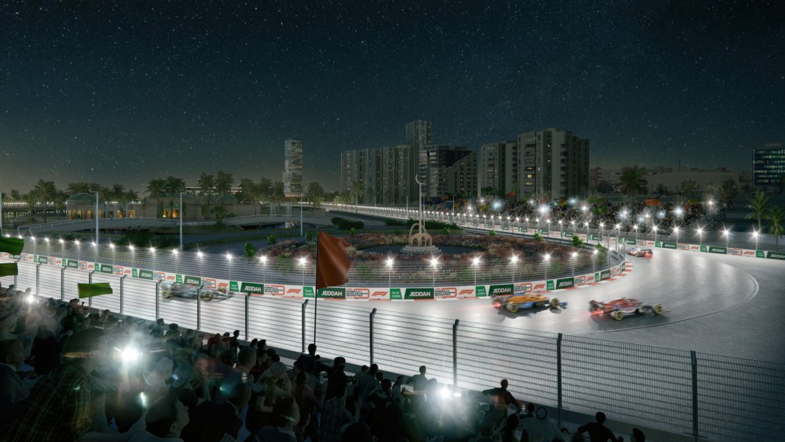 Video: F1 2021 takes you around the new Jeddah street circuit ...