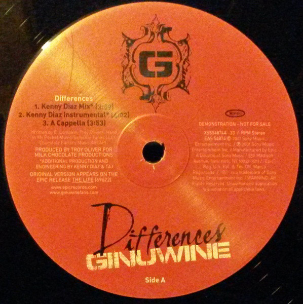 differences ginuwine remix