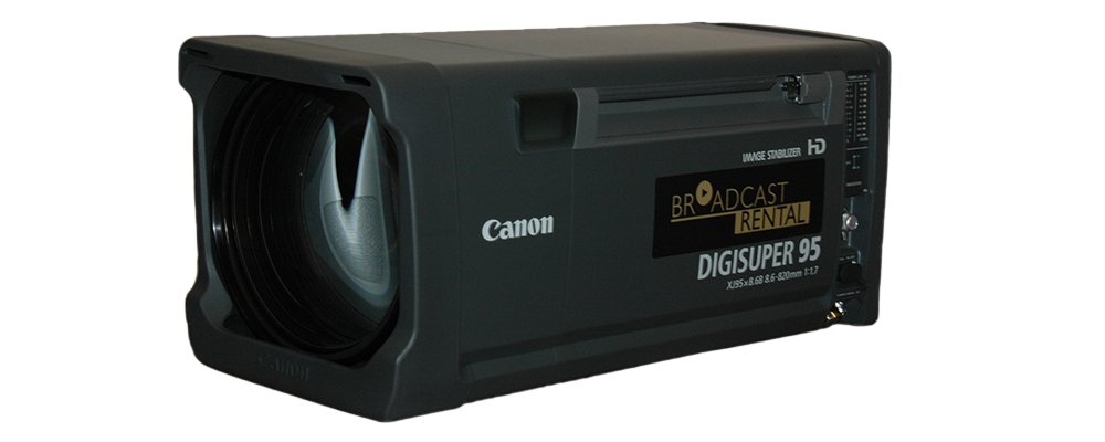 Canon XJ95x8.6 Box lens - Broadcast Rental