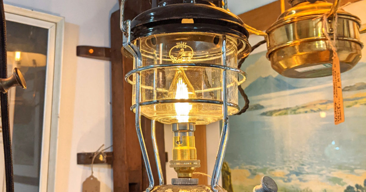 U30 Vintage Tilley Lamp Converted to Electric 150 100 _01