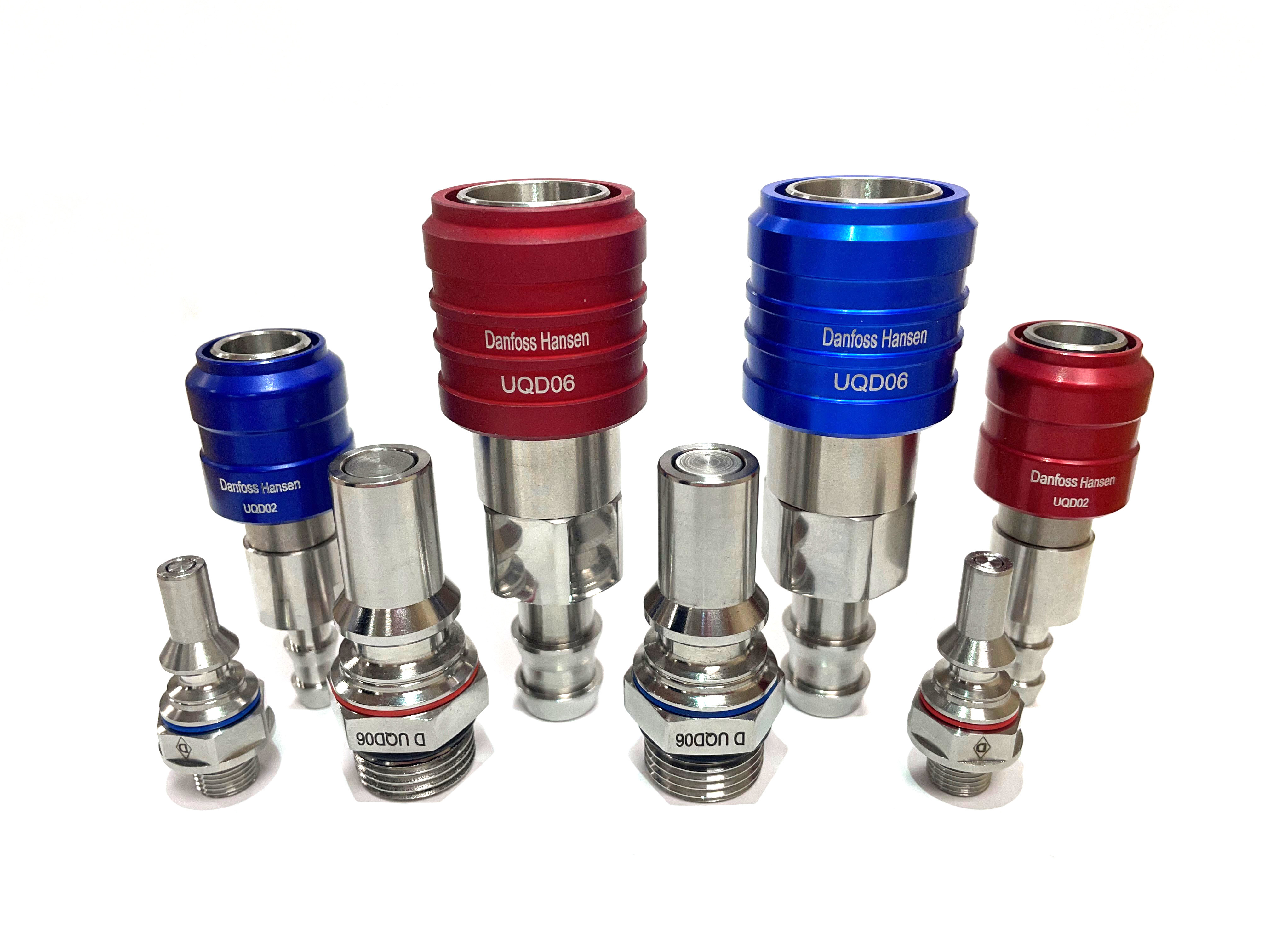 Danfoss Hansen UQD series liquid cooling couplings