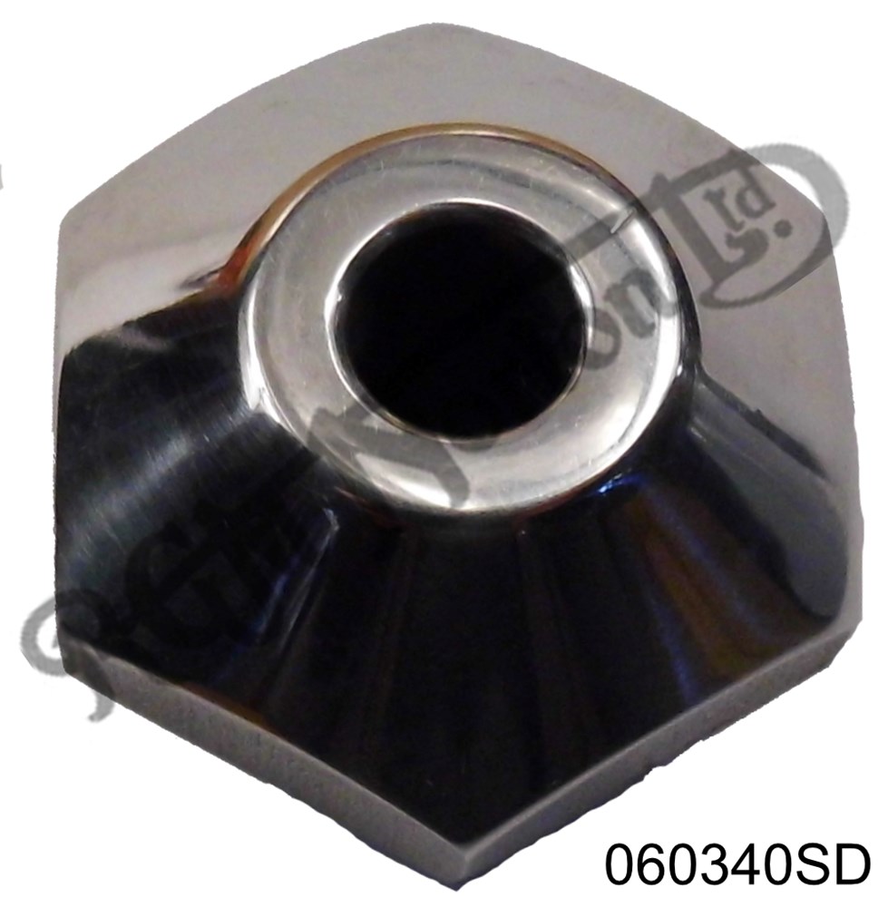 FORK STEM CROWN/LOCK NUT 28TPI WITH DAMPER HOLE