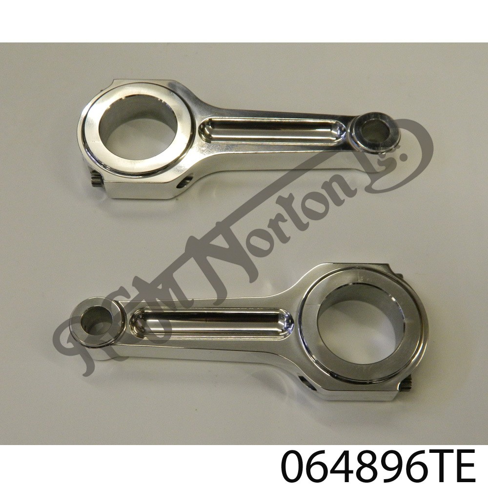 MATCHED PAIR OF HIGH PERFORMANCE CONRODS, LARGE JOURNAL 650SS, ATLAS ...