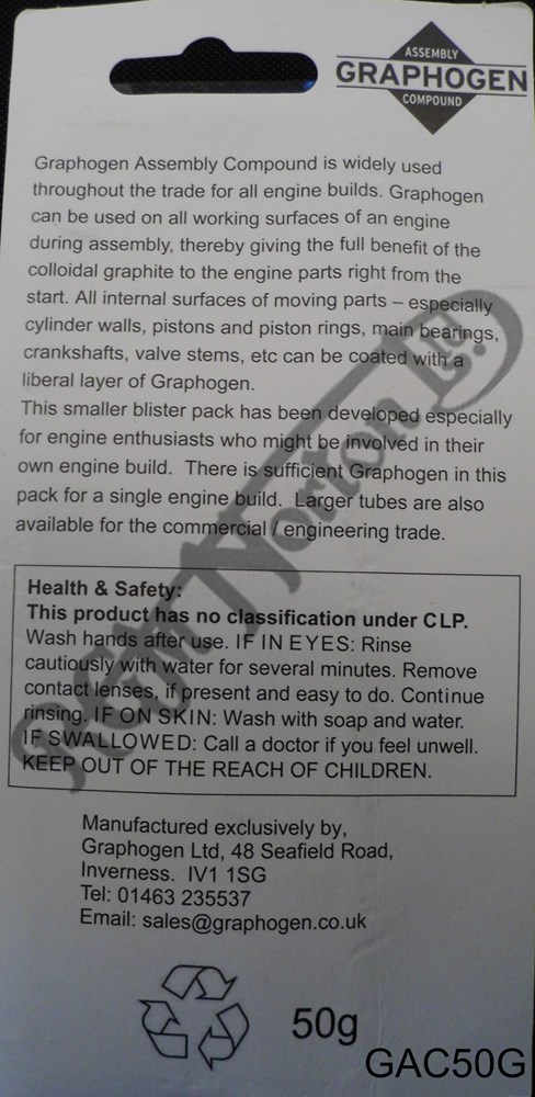 GRAPHOGEN ENGINE ASSEMBLY COMPOUND
