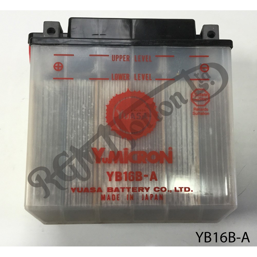 BATTERY YUASA YUMICRON, YB16B-A