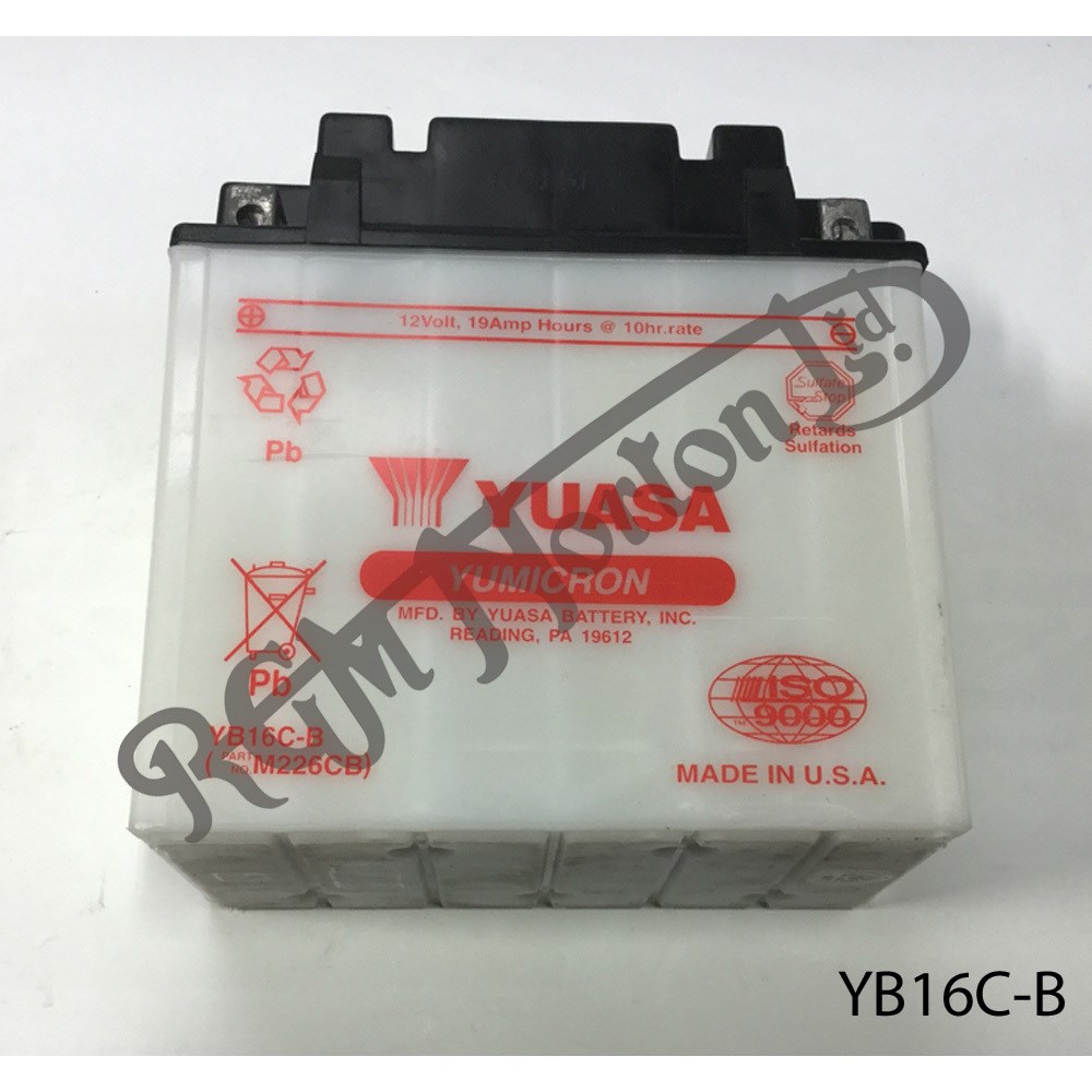 BATTERY YUASA YUMICRON, YB16C-B