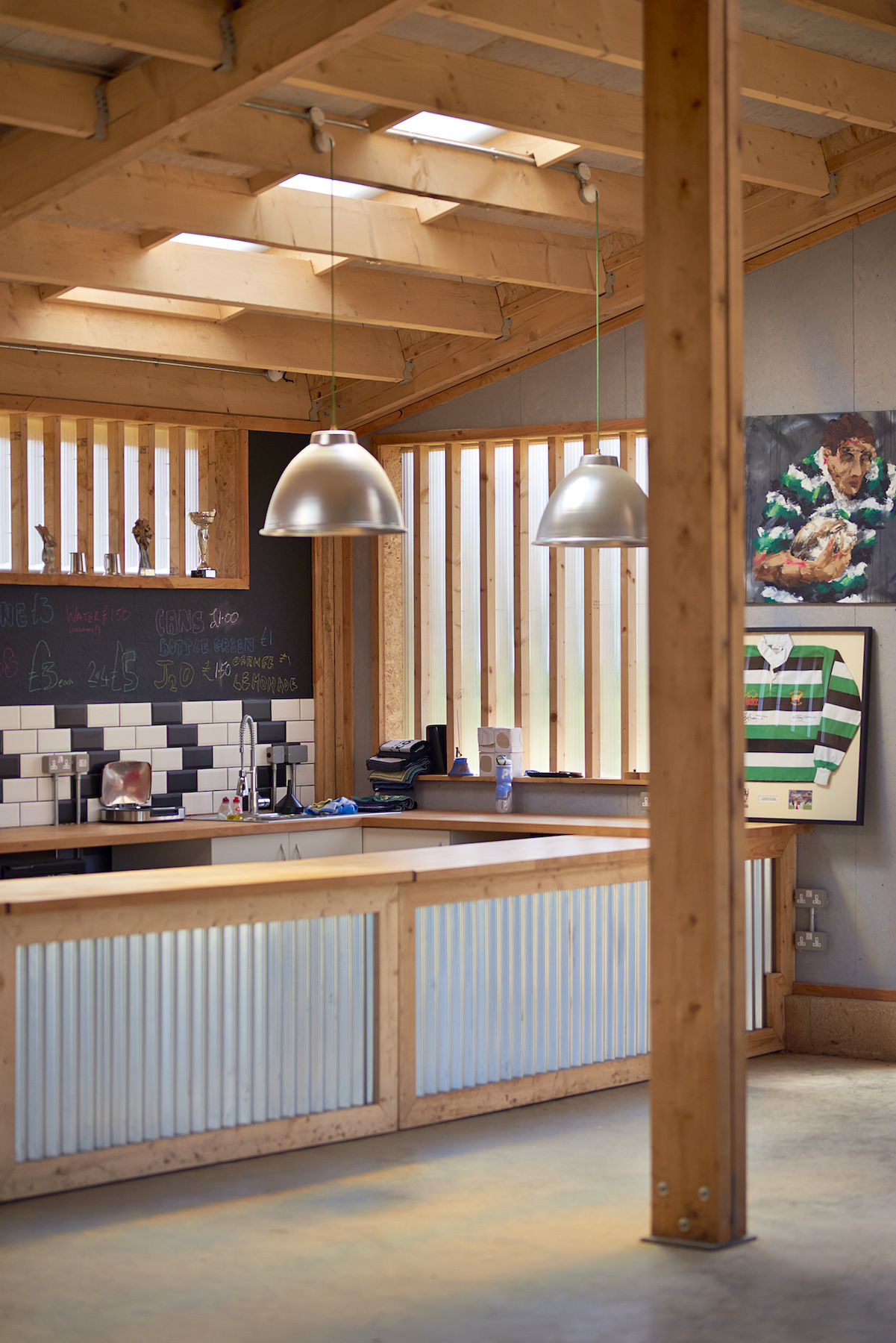 Minchinhampton Rugby Club house by Austin Design Works