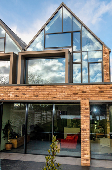 Lakeside-Semi Detached Private Houses by T S H Architects