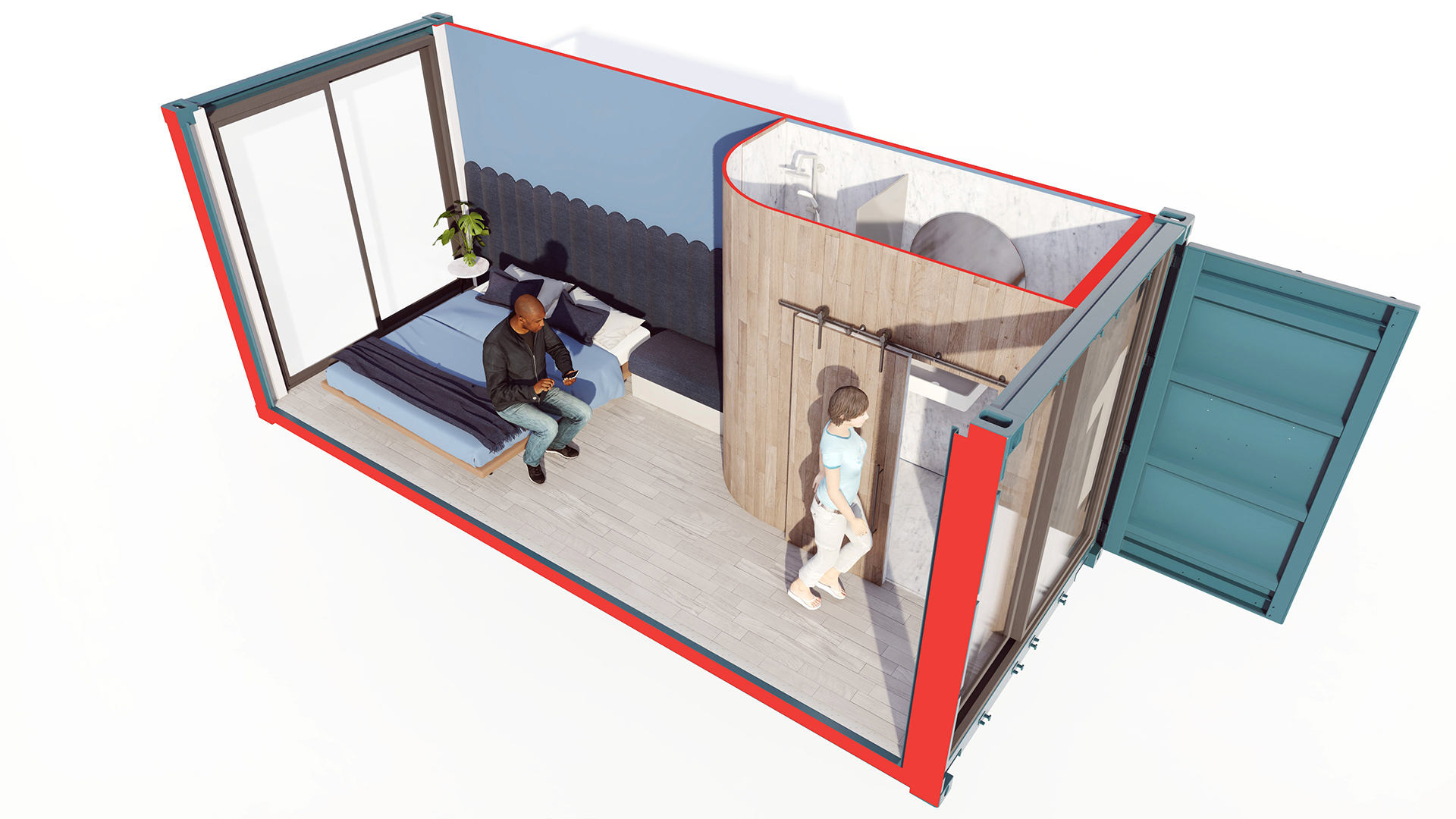 Meanwhile House, Cardiff by Marrons Design