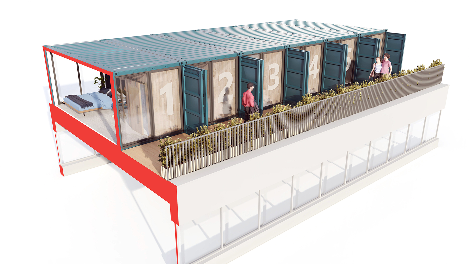 Meanwhile House, Cardiff by Marrons Design