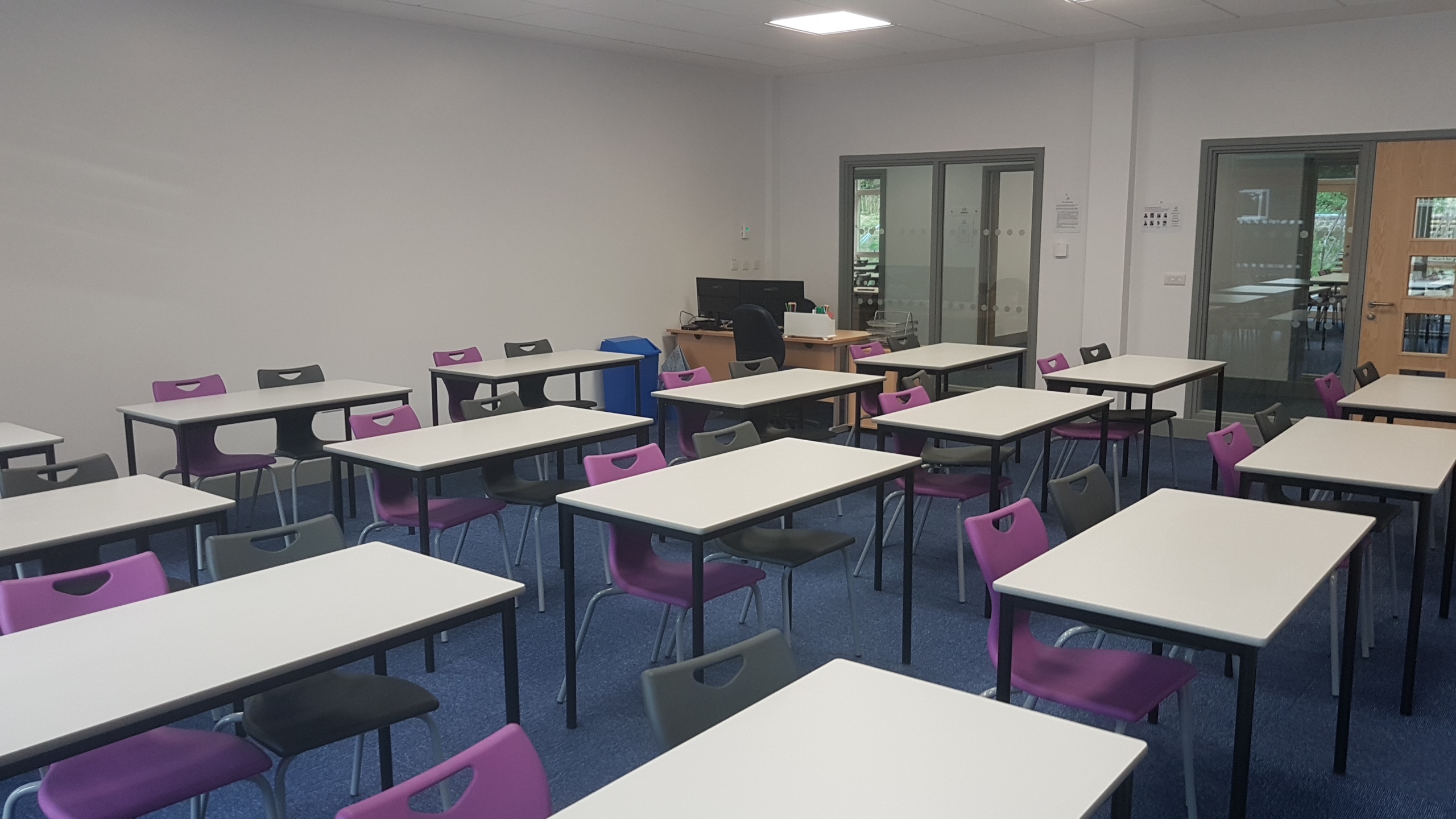 Heath End Lane Classroom and Sports Hall by Tuke Manton Architects