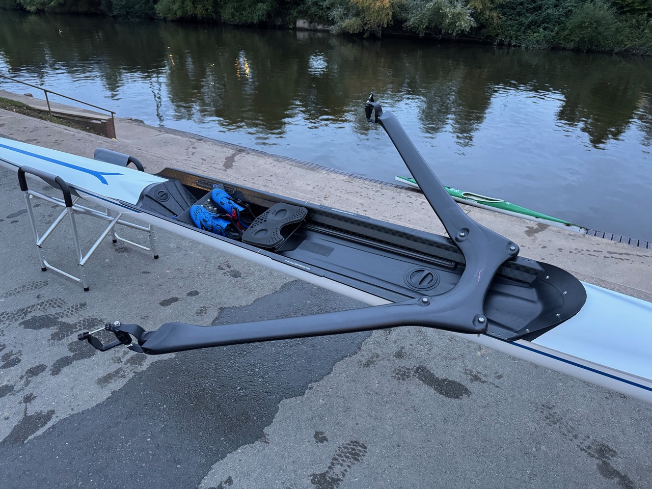 RowingAdverts - 2024 Filippi F15 single with carbon reverse wing
