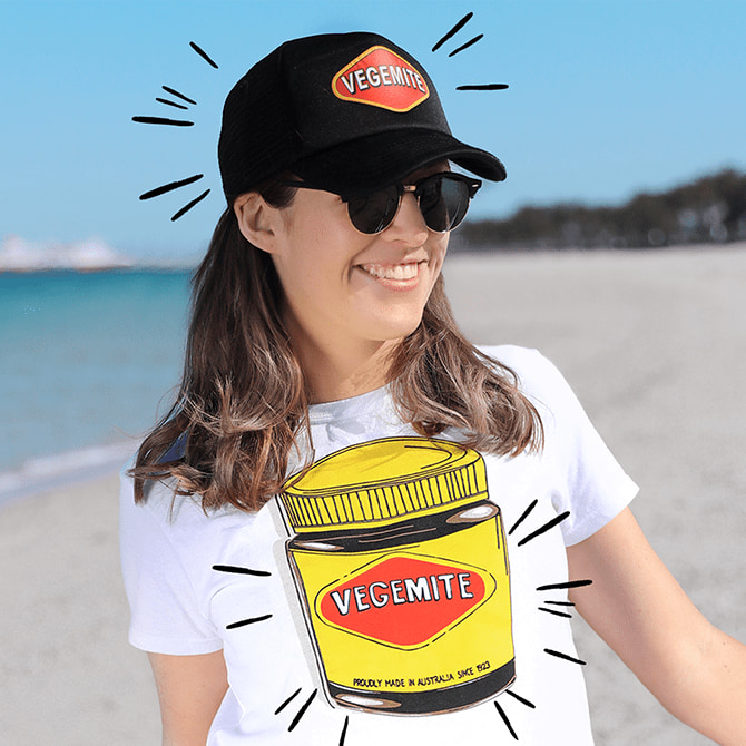 25% off your first VEGEMITE MITEY Merch order