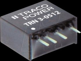 TRN3-2422 - DC/DC converter TRN, 3 W, ±12 V, ±125 mA, SIP | elecena.pl ...