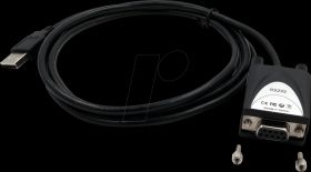 EXSYSEX-1311-2F - EXSYS cable USB 2.0 to 1S serial RS-232 BU. 1.8 m ...