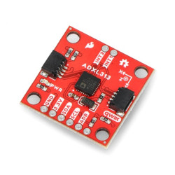 ADXL313 - 3-osiowy akcelerometr I2C/SPI Qwiic - SparkFun SEN-17241 | elecena.pl - wyszukiwarka ...