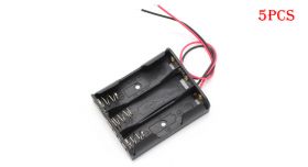 3*AA Parallel Batteries Holder Case Box with Leads (5-Pack) | elecena ...