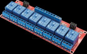 DEBORELAIS8CH - Developer Boards - Relay Module, 8 Channel, 5 V, SRD ...
