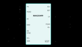 MAX20499 Automotive Single 8A/12A Step-Down Converter Family | elecena ...