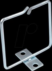 GCN0047 - Cable routing bracket, zinc-plated steel, 80 x 80 mm ...