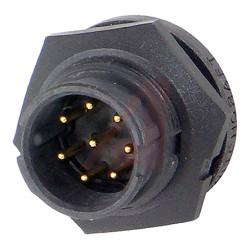 Złącze wielostykowe przemysłowe 8-pinowe, panelowe Gniazdo Switchcraft ...