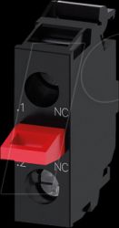 SIEMENS2-1CA0 - Contact module, 1 contact element, 1 NC contact ...
