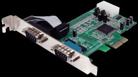 STPEX2S553 - 2 port RS232, serial, PCIe card, low profile | elecena.pl ...