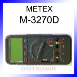 Multimetr uniwersalny METEX M-3270d | elecena.pl - wyszukiwarka elementów elektronicznych