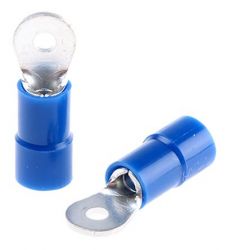 Zacisk oczkowy rozmiar przewodu 2.5mm² Ø , M2 izolowany średnica wew 2 ...