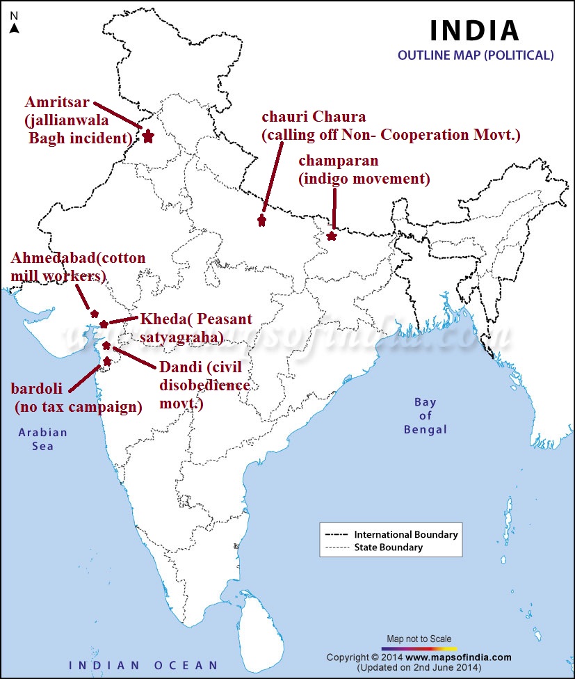 Map Of Dandi India