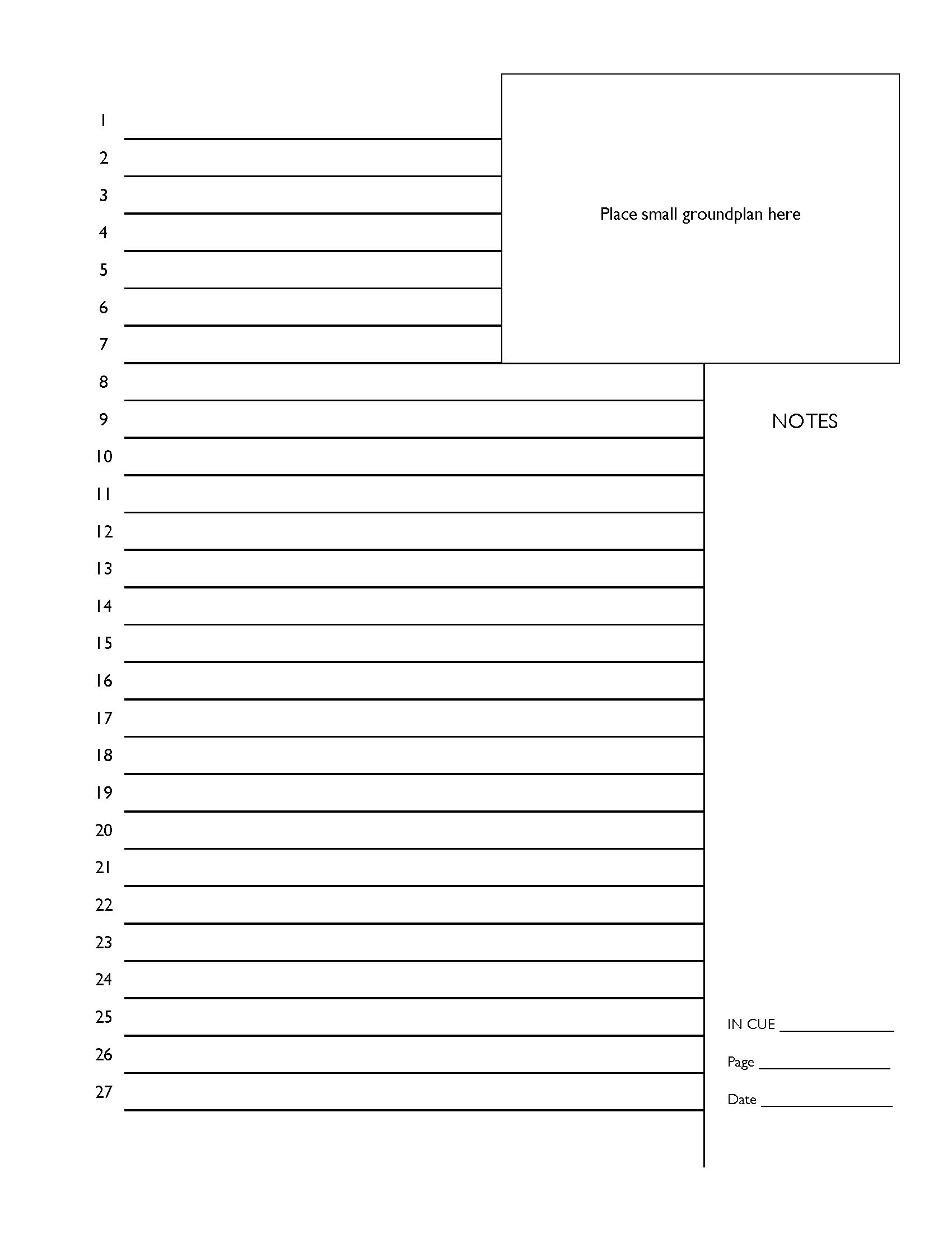 The Stage Manager's Toolkit