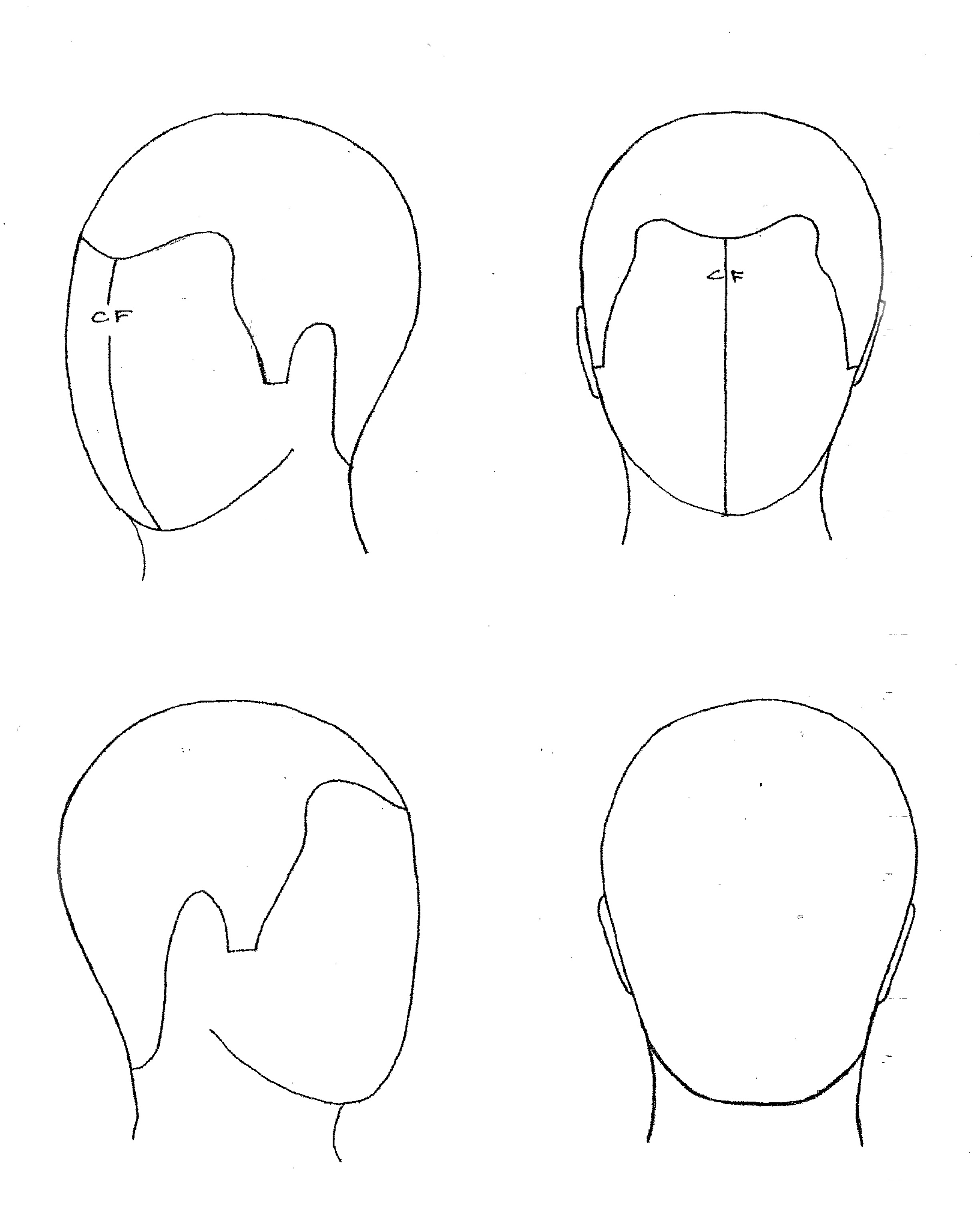 Printable Blank Head Sheets For Hairdressing Get Your Hands On 