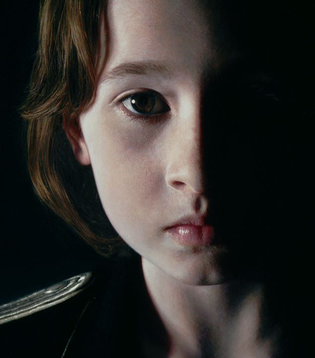 Gottfried Helnwein | WORKS | Mixed Media on Canvas | Untitled (Modern ...