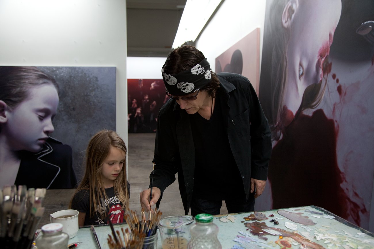 Gottfried Helnwein | ARTIST | Biography | Helnwein moves into a new ...
