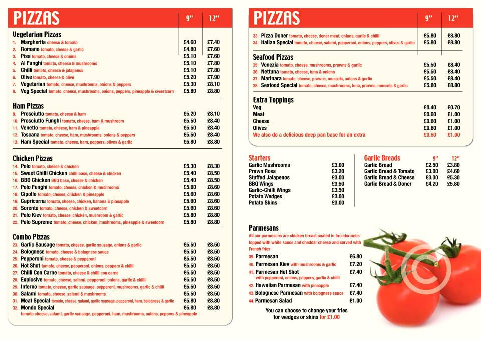 Pizza Mondo Image gallery and photos - TS7 8DX - Middlesbrough | View