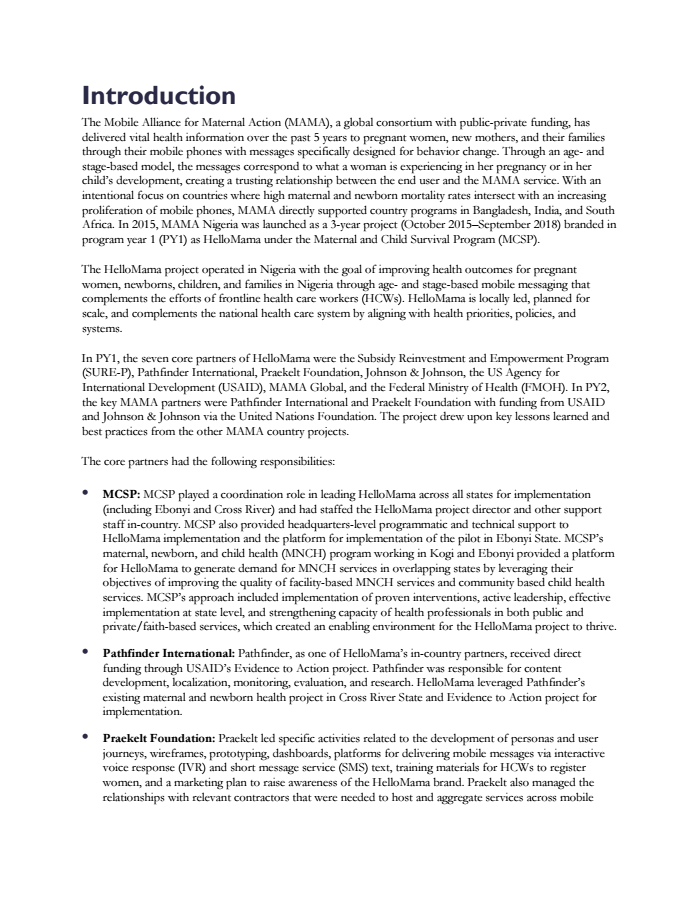 HelloMama Introduction and Sucess Stories