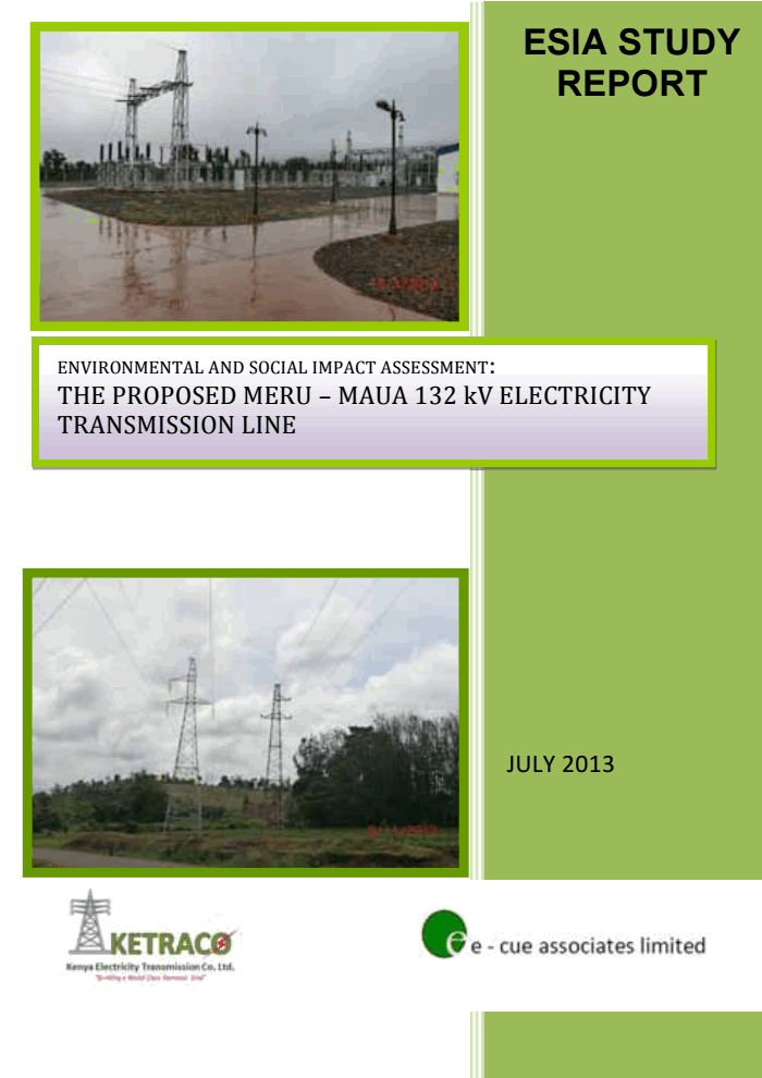 EIA 1018meru maua esia study report to nema final small