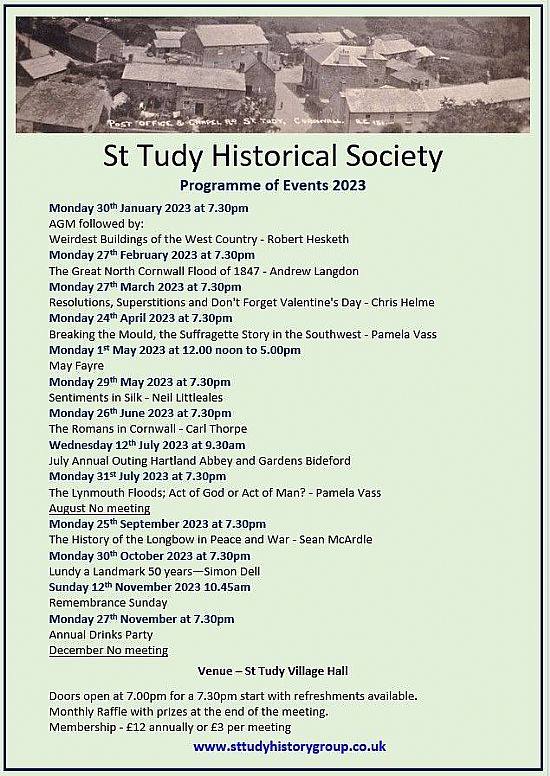 St Tudy History Group | Home
