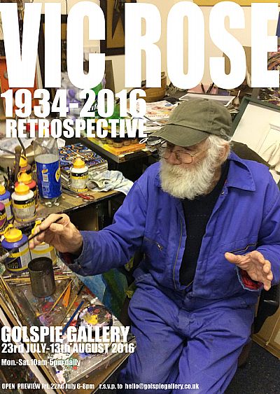 Golspie Gallery | Past - Vic Rose Retrospective