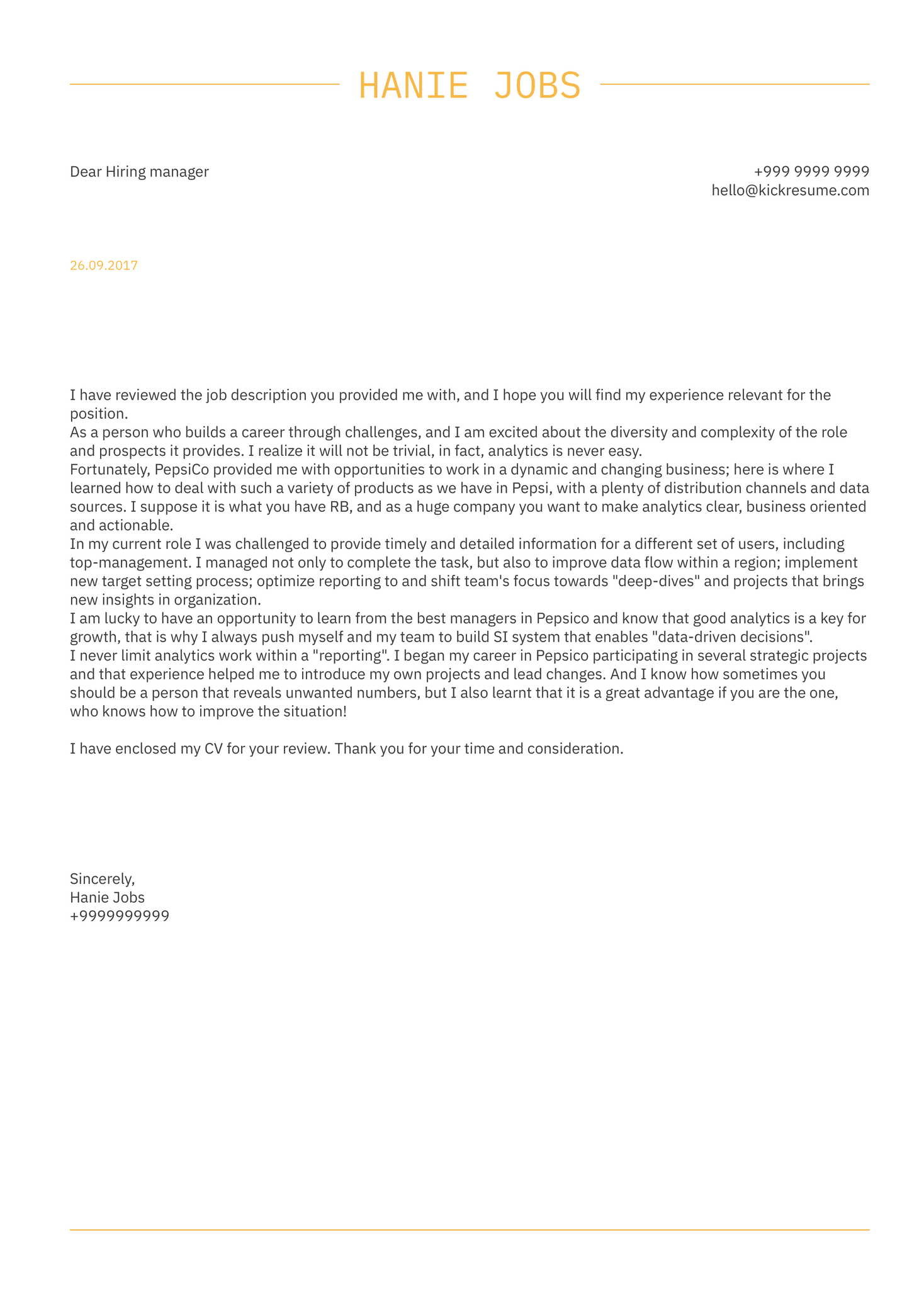 48 Sales Manager Cover Letter Examples Image Gover