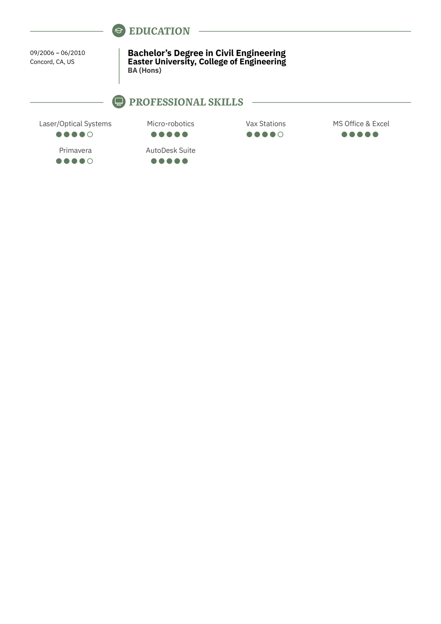 Field Engineer Resume Example Kickresume field-engineer-resume-example-kickresume