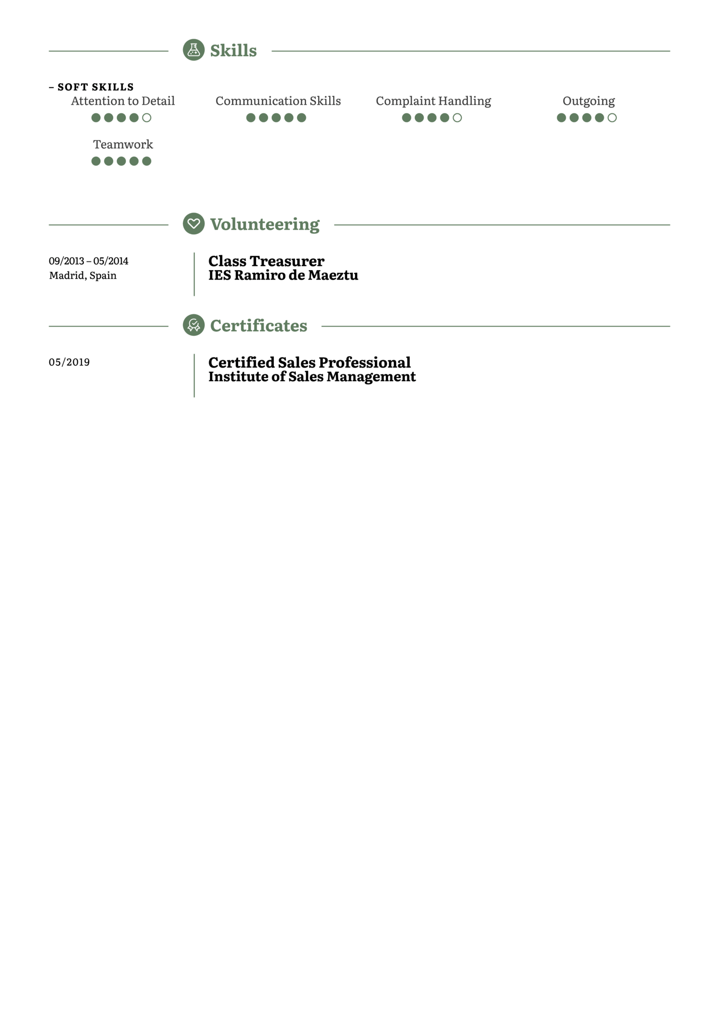 Fashion Assistant Resume Example | Kickresume