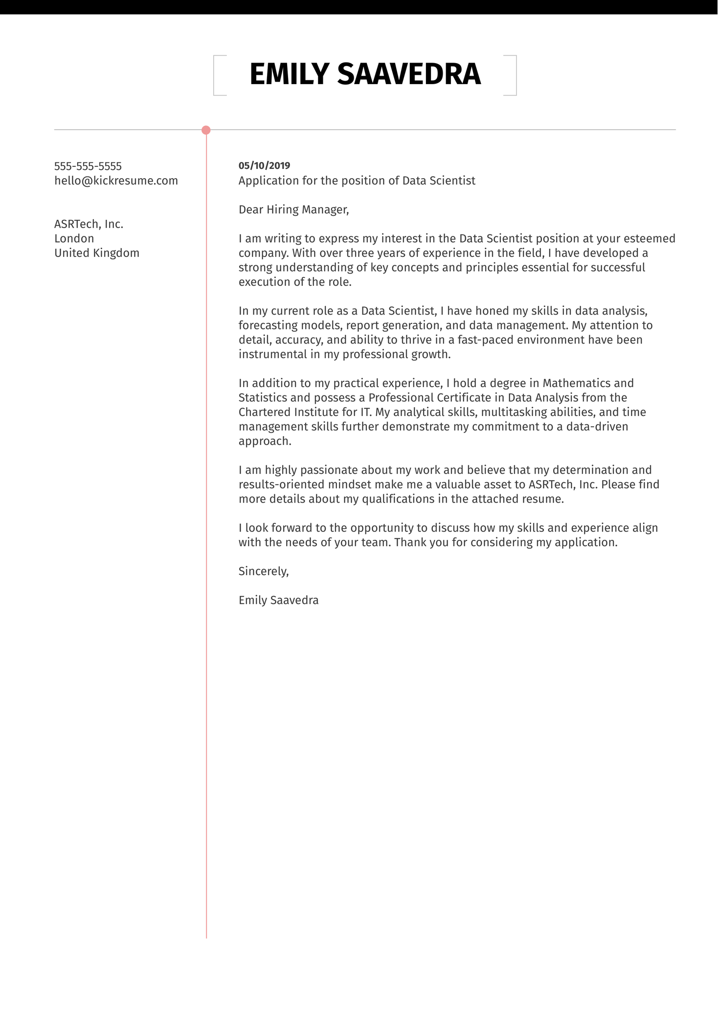 Motivation Letter For Master Degree In English