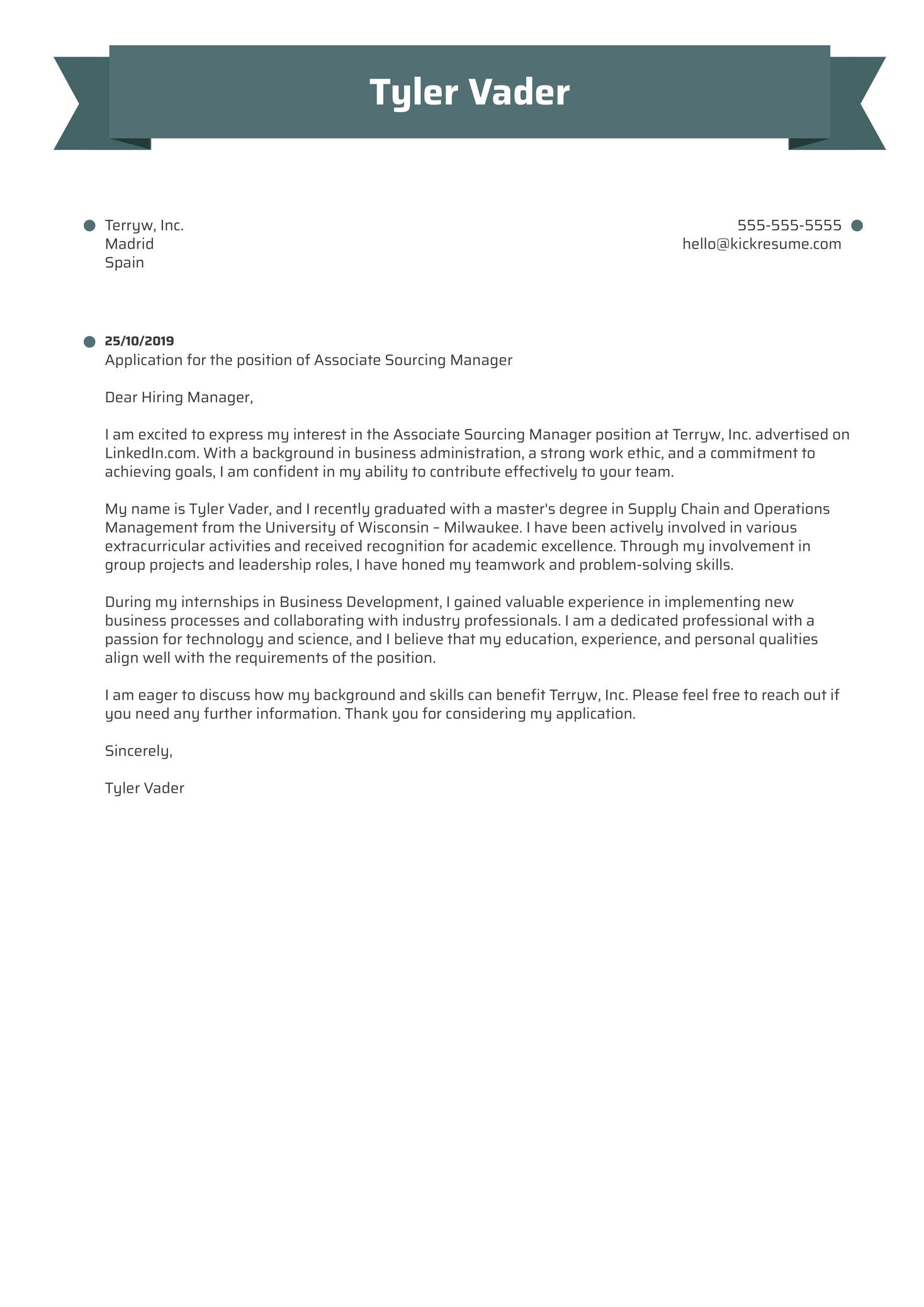 How To Write A Grad School Cover Letter