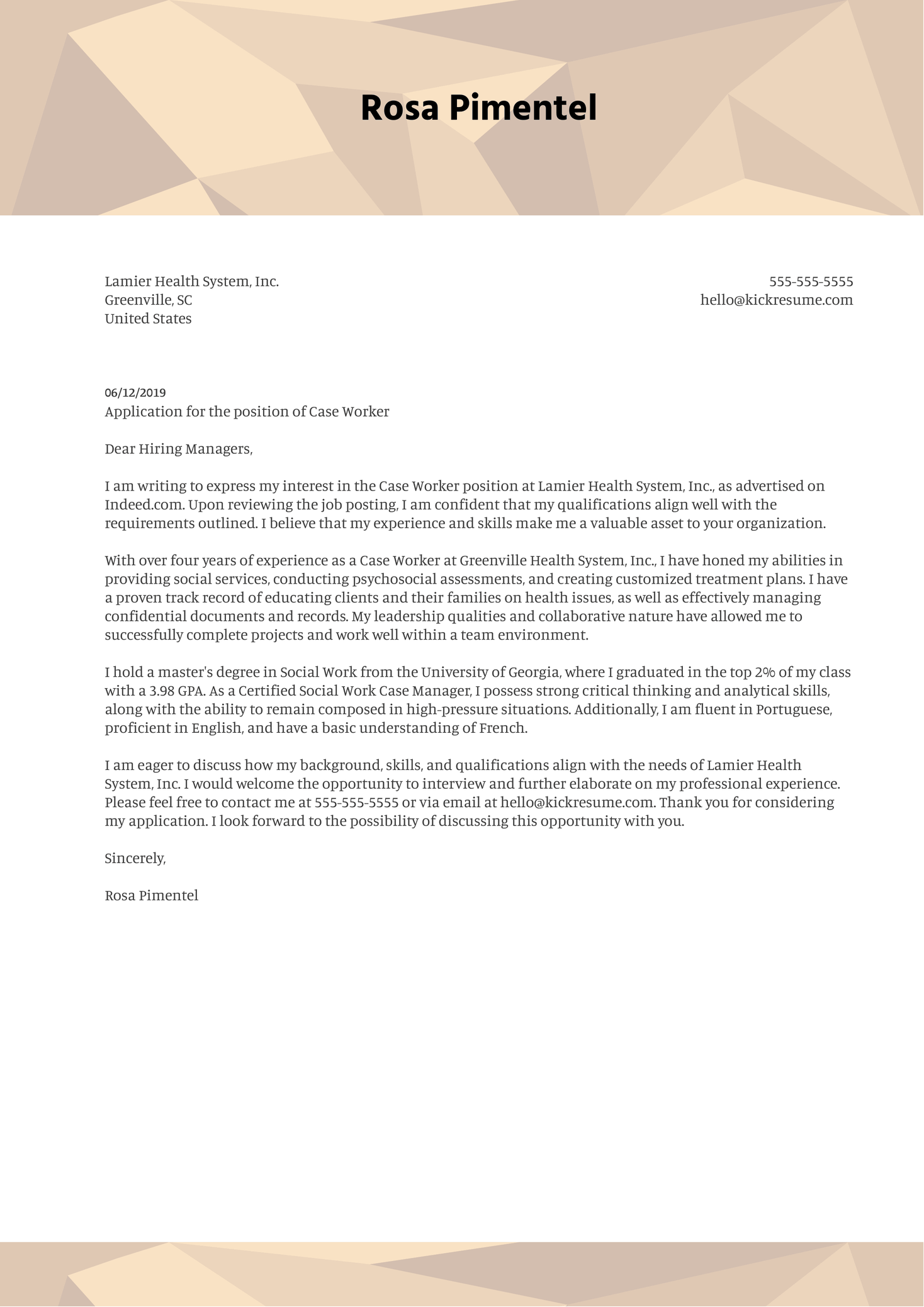 15 Cover Letter For Students Cover Letter Example Cover Letter Example 