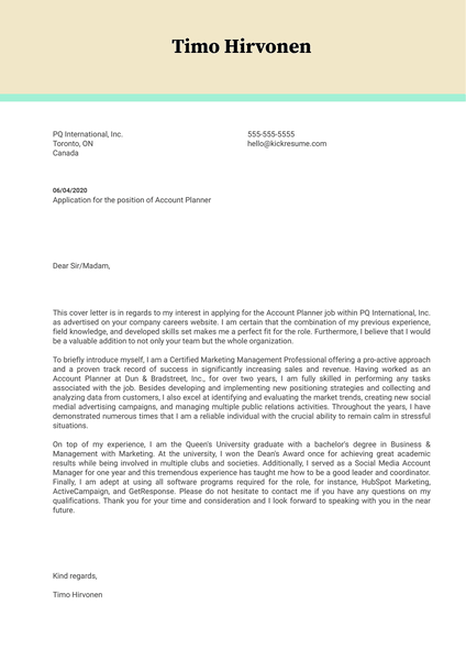 Admissions Assistant Cover Letter Sample | Kickresume