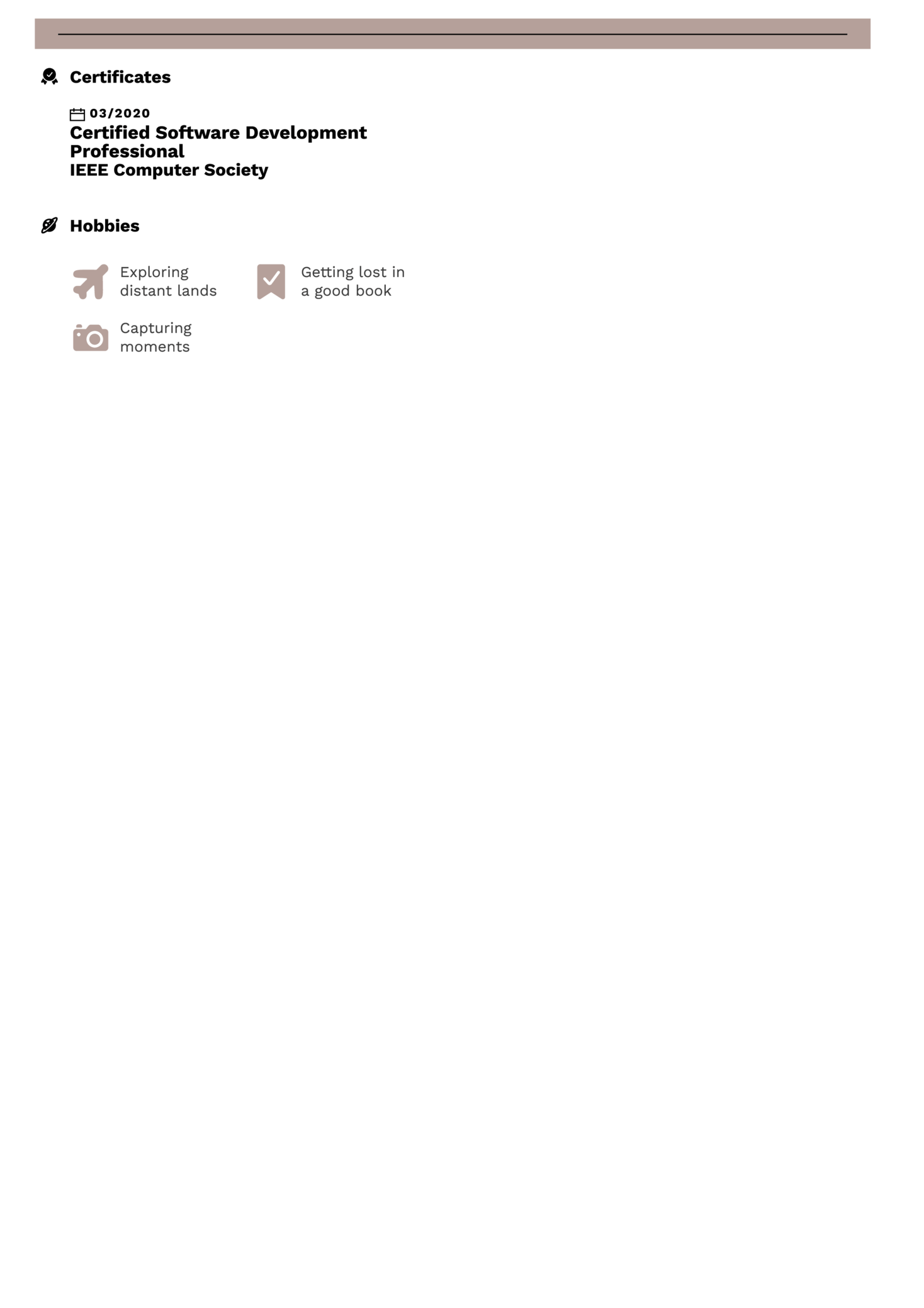 Programmer Resume Template | Kickresume