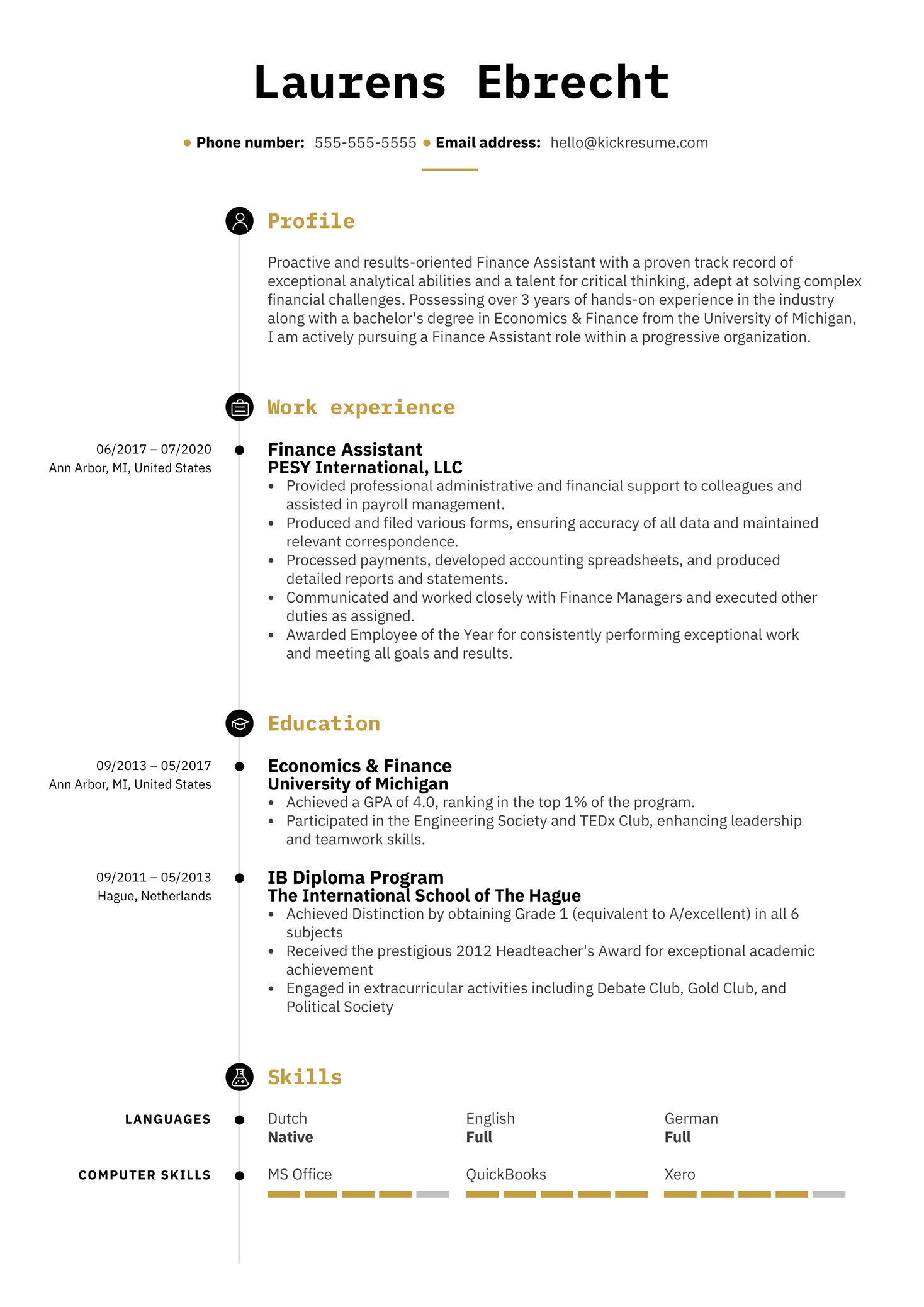 Sample Of Resume Format For Job Application Resume Templates Vrogue