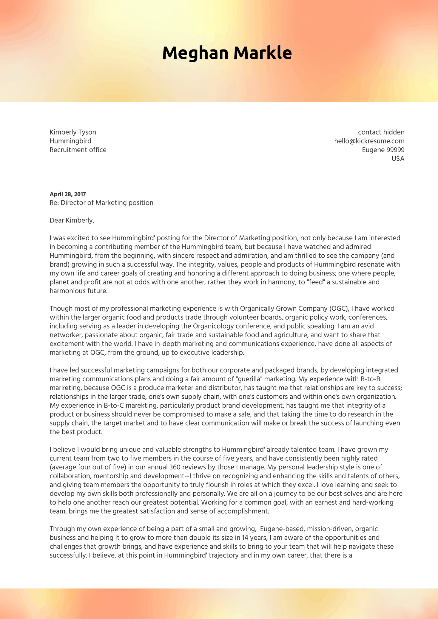  Marketing Cover Letter Event Coordinator Cover Letter Sample 2019 01 26